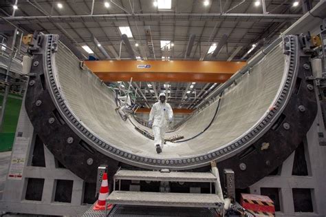 Ges Lm Wind Power Launches Second 107 Meter Wind Turbine Blade Mold In Cherbourg France