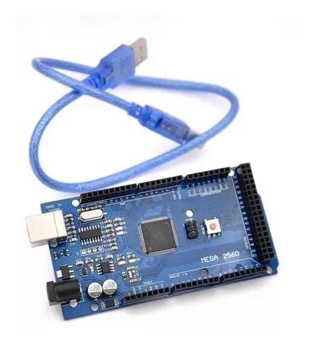 Placa Arduino Mega 2560 R3 Atmega Cabo Usb Parcelamento Sem Juros