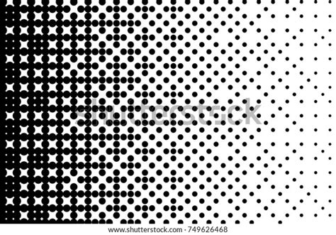 Abstract Monochrome Halftone Pattern Comic Background Stock Vector Royalty Free 749626468