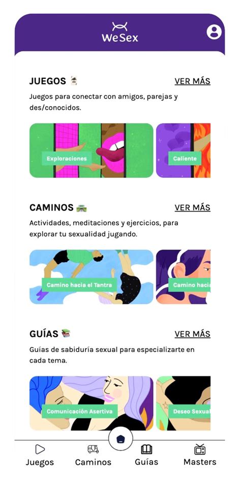 Inicio WeSex La app para aprender de sexualidad con los mejores profesionales de latinoamérica