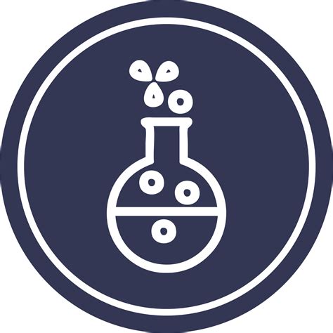 Science Experiment Circular Icon Symbol 45297549 Png
