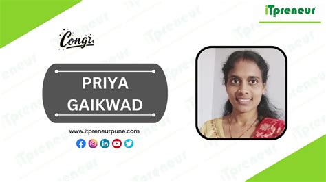 Itpreneur On Linkedin Itpreneur Ittrainingandplacement