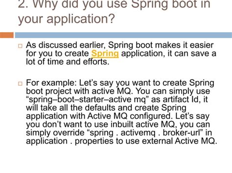 top 10 spring boot interview questions and answers pptx