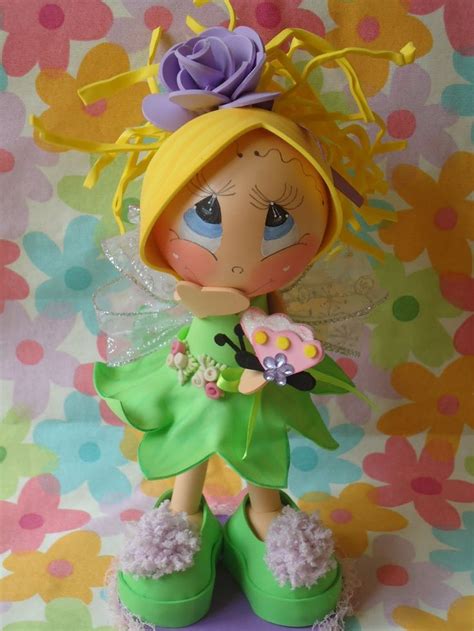 17 Best Images About Foam Fofucha Dolls On Pinterest Doll Stands Patrones And Manualidades