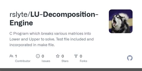 Github Rslytelu Decomposition Engine C Program Which Breaks Various