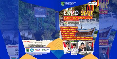template website expo dinas pendidikan sumatera barat