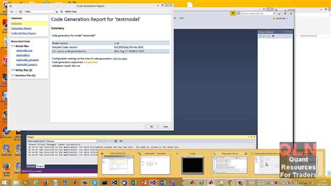 Simulink Code Generation To C With Visual Studio Build YouTube