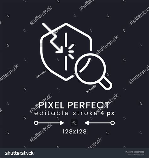 Penetration Test Editable Line Icon Photos Images And Pictures Shutterstock
