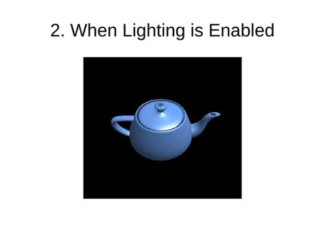 opengl lighting basic odp