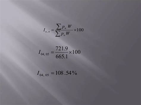Weighted Index Numbers Pptx Stocks And Bonds Personal Investing