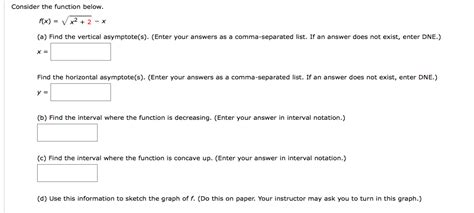 Solved Consider The Function Below F X Root X X Chegg