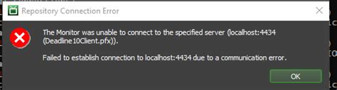 Cant Connect To Remote Connection Server With Tls Deadline Aws Thinkbox Discussion Forums