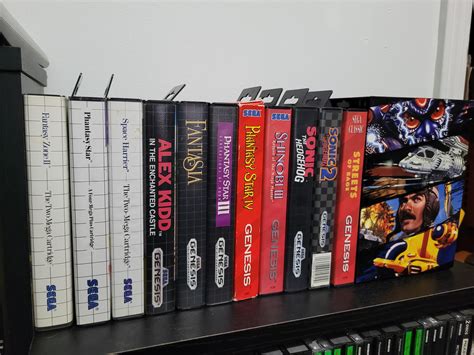 Current Boxed Genesis Mega Drive And Master System Collection R SEGAGENESIS