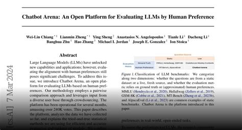 Chatbot Arena An Open Platform For Evaluating Llms By Human Preference Lifeboat News The Blog