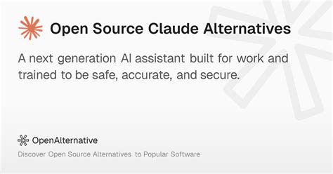 3 Best Open Source Claude Alternatives In 2025 Openalternative