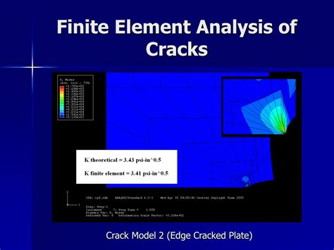 PPT Finite Element Study Of Structural Discontinuities PowerPoint Presentation ID