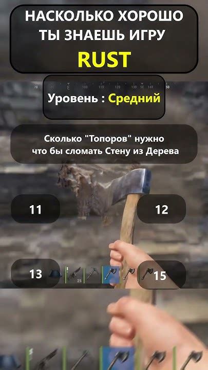 Насколько хорошо вы ДЕЙСТВИТЕЛЬНО знаете игру Rust Уровень Норм Shorts Rustquiz