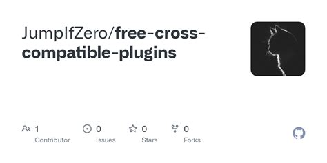 GitHub JumpIfZero Free Cross Compatible Plugins
