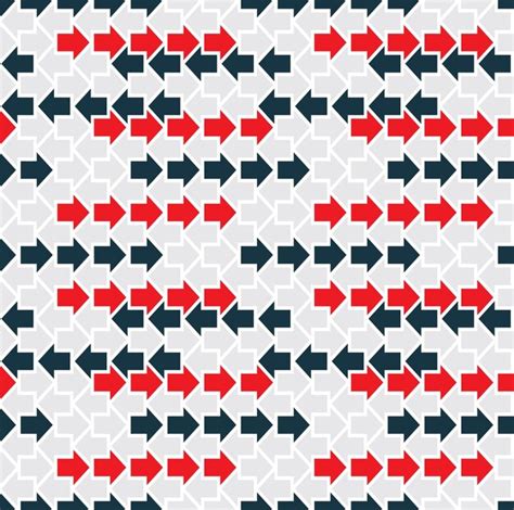 Premium Vector Arrows Seamless Geometric Pattern