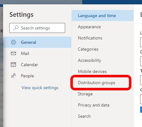 Adding Yourself To Distribution Groups Information Technology Services Stockton University
