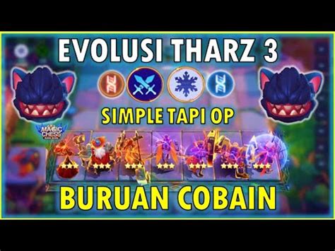 EVOLUSI THARZ 3 - CARA TERBARU PAKE COMMANDER THARZ SKILL 3 DI MAGIC ...