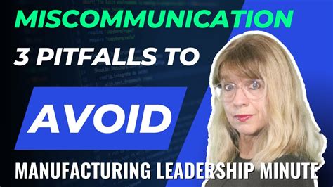 miscommunication 3 pitfalls to avoid youtube