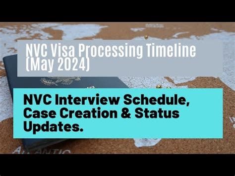 NVC Processing Timeline May 2024 NVC Interview Schedule Case Creation Status Updates