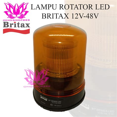Jual Lampu Rotator Led Beacon Britax V Shopee Indonesia