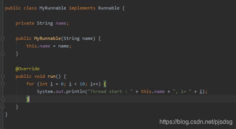 Thread和runnable的关系thread Runnable Csdn博客