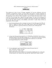 Problem Set 1 2017f Docx FINC UB 0030 INTERNATIONAL FINANCIAL MANAGEMENT Fall 2017 Problem Set