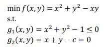 Solved Minf X Y X2 Y2xy S T Chegg