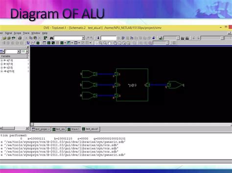 8 Bit Alu Design Pptx