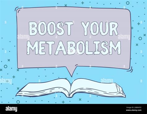 Conceptual Caption Boost Your Metabolism Business Overview Body