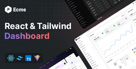 Ecme React Tailwind Admin Template React By Theme Nate ThemeForest
