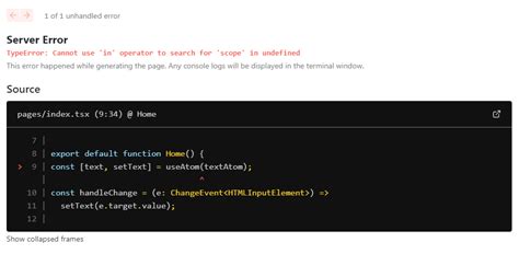 GitHub ImBIOS Next Swc Jotai Plugin Bug Lab