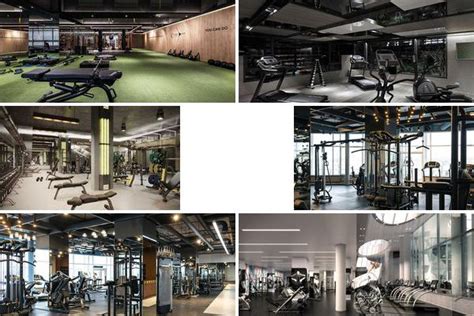 健身房设计高清图 大谱