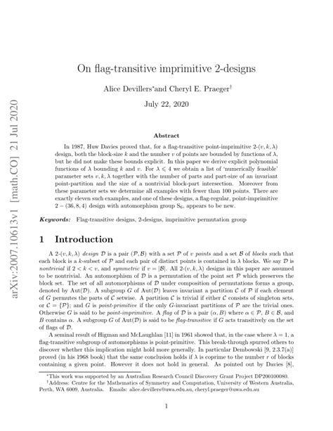 pdf on flag transitive imprimitive 2 designs