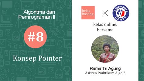 Algoritma 8 Konsep Pointer Kelaskosong Youtube