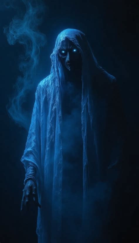 An Spectral Entity Shrouded In Image Created By Millie Tensor Art