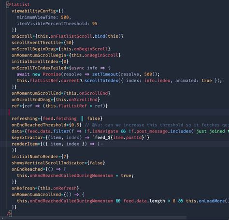 Flatlist Crash After Scrolling Fastly · Issue 31336 · Facebookreact
