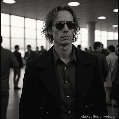 Dylan Klebold At Airport Stable Diffusion Online