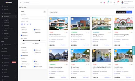 Steex Premium Angular Admin And Dashboard Template