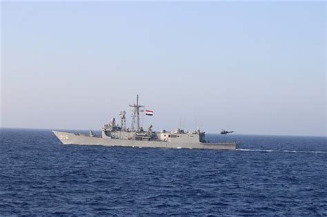 Ins Tabar During Partnership Exercise At Sea With Egyptian Navy Ship