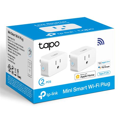 Tp Link Tapo Apple Homekit Smart Plug Mini Compact Design A W Max Super Easy Setup