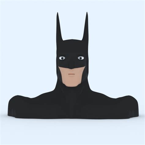 Stl File Batman Head 🗿 Obj And Dxf ・3d Printer Design To Download・cults