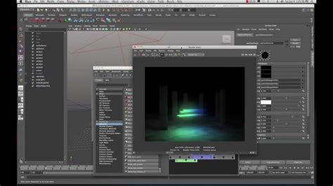 Maya 2011 Create Light Streaks Mental Ray Final Gather Tutorial by Stuart Christensen - YouTube