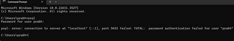 Connection To Server At Localhost 1 Failed Rpostgresql
