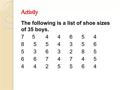 Organizing Data Using Frequency Distribution Pptx
