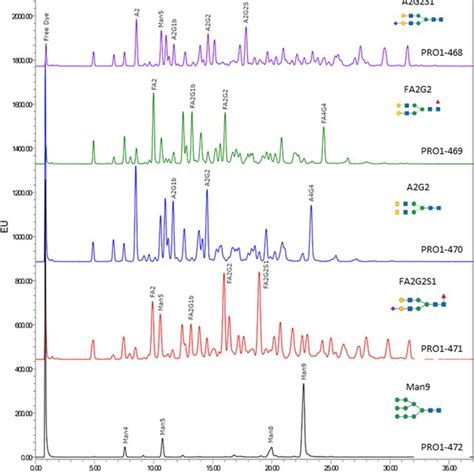 Hilic Uplc Fld Chromatograms Of Pro1 468 To Pro1 472 Samples The Download Scientific Diagram