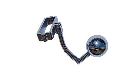 Heavy Anal Hook Locked To Testicles 45cm Extasica